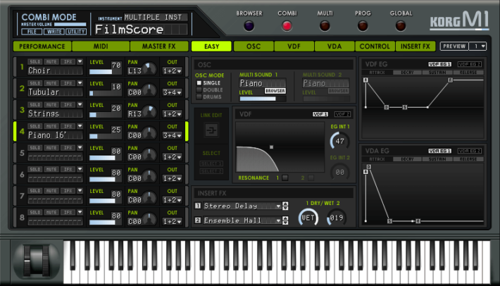 おすすめVSTプラグイン紹介「KORG Collection M1（旧KORG Legacy Collection M1）」 | G.C.M ...
